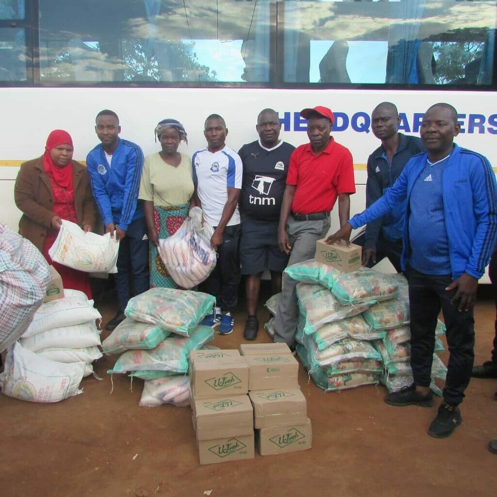 Cyclone Freddy response: Blue Eagles FC donates to Blantyre's Kapeni ...