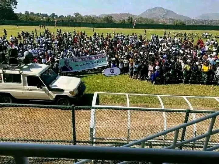 Road to 2025: Chakwera struggles as Zomba Stadium falls short - The ...