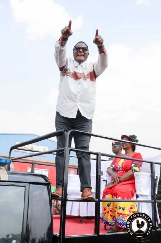 Chakwera storms Ntcheu - The Maravi Post