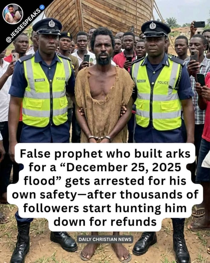 False prophecy falls flat: Self-proclaimed prophet Eboh Noah arrested ...