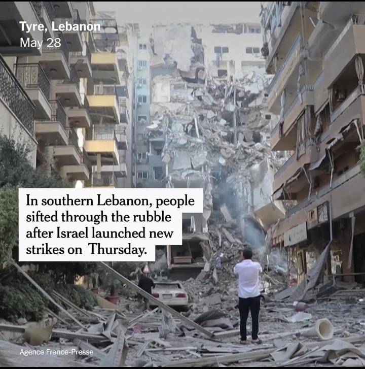 Israel strikes Beirut Suburbs in first attack near Lebanese Capital in ...